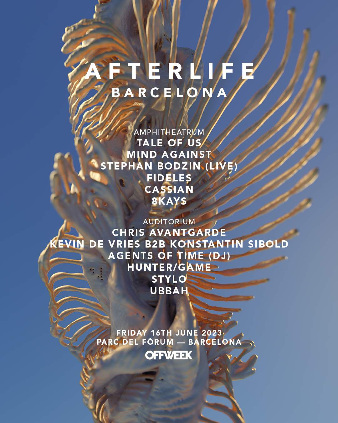 Afterlife - OFFWEEK FESTIVAL 2023 at Parc del Fòrum, Barcelona