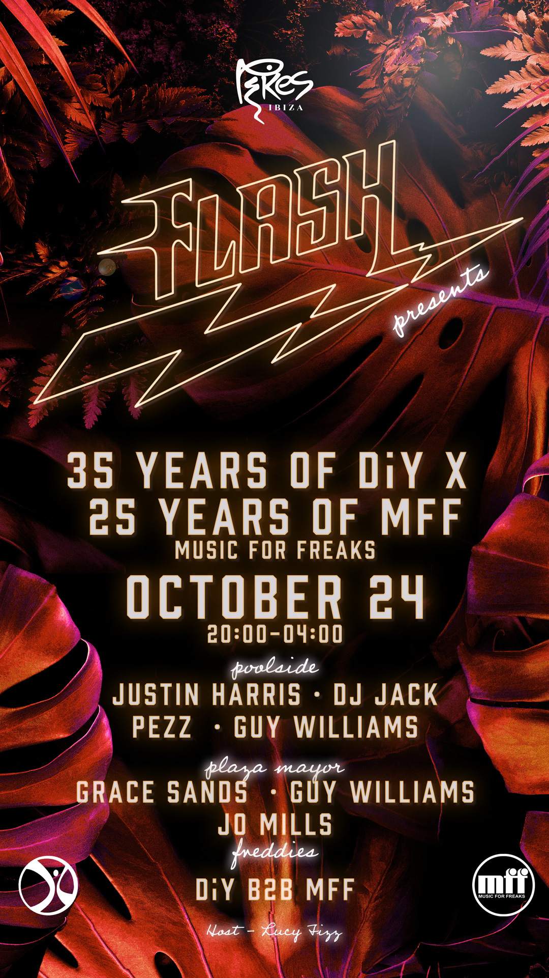 Flash presents MFF x DiY at Pikes, Ibiza at Pikes Ibiza, Ibiza