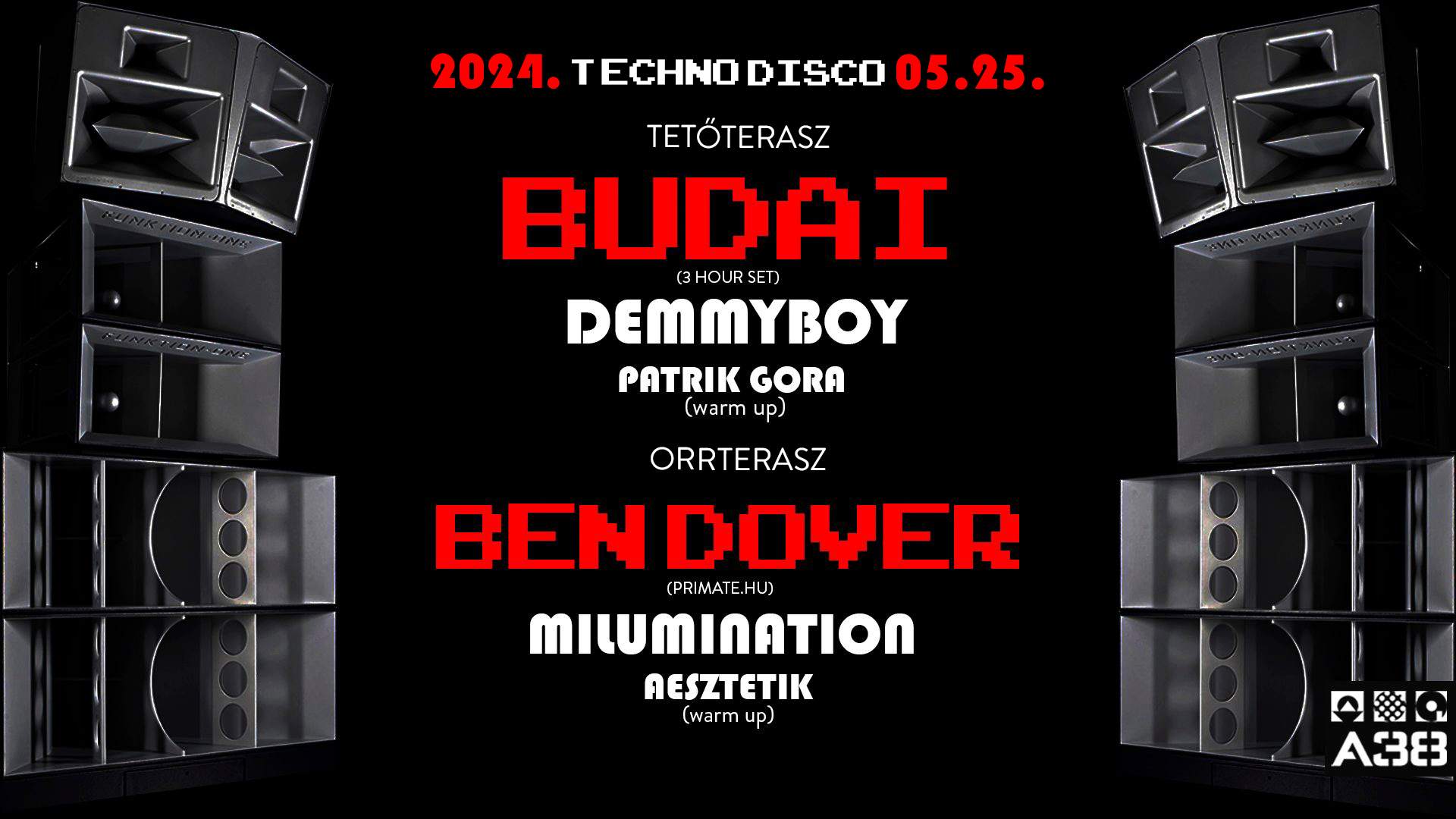 Techno Disco (DayTime) at A38, Budapest