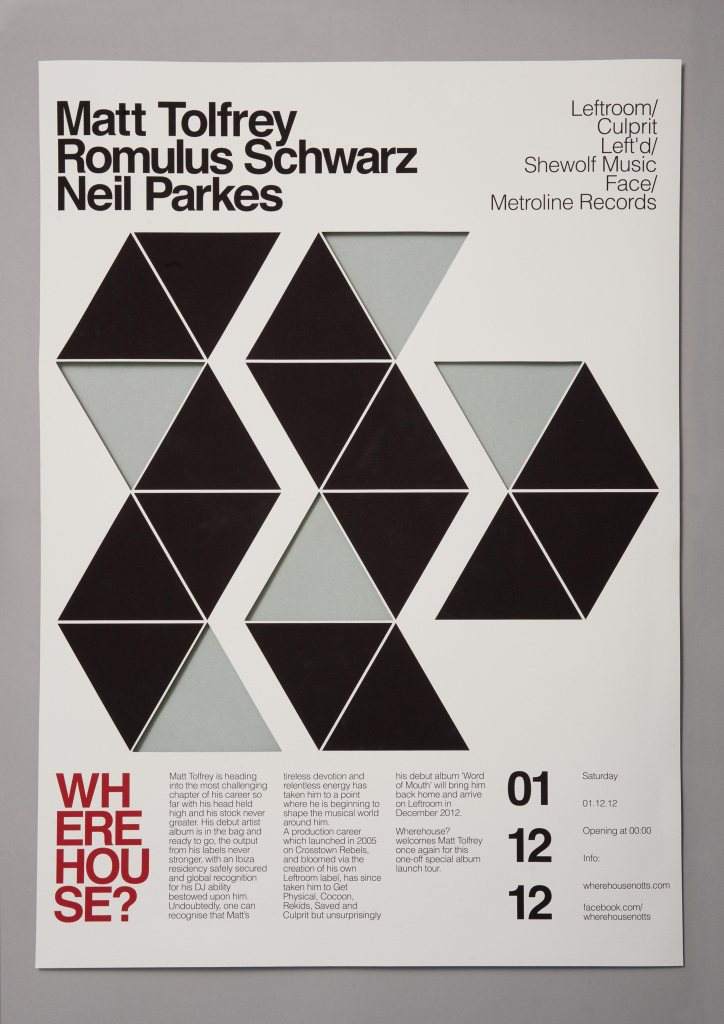 Matt Tolfrey, Romulus Schwarz, Neil Parkes at Wherehouse?, Nottingham
