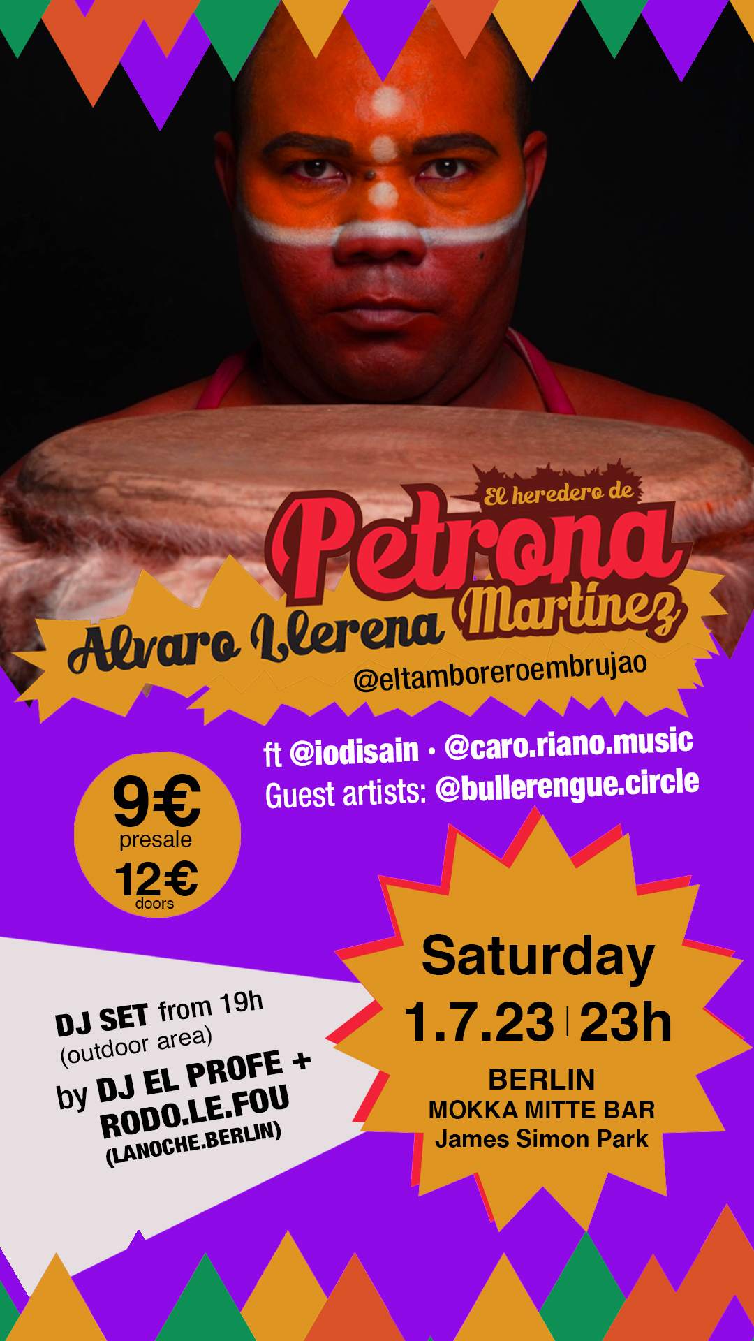 ÁLVARO LLERENA MARTINEZ ft iodisain, Caro Riaño, Bullerengue Circle ...