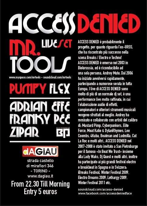 The Dirty Session Special Christmas Gift with Mr. Tools & Access Denied at Da Giau, Turin