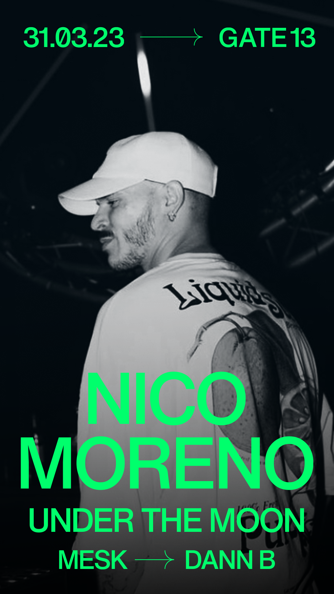 Nico Moreno X UNDER THE MOON X MESK X DANN B at Gate13, Porto