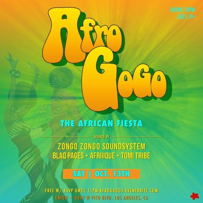 Afro Gogo / Con$tance Bubble em Catch One, Los Angeles