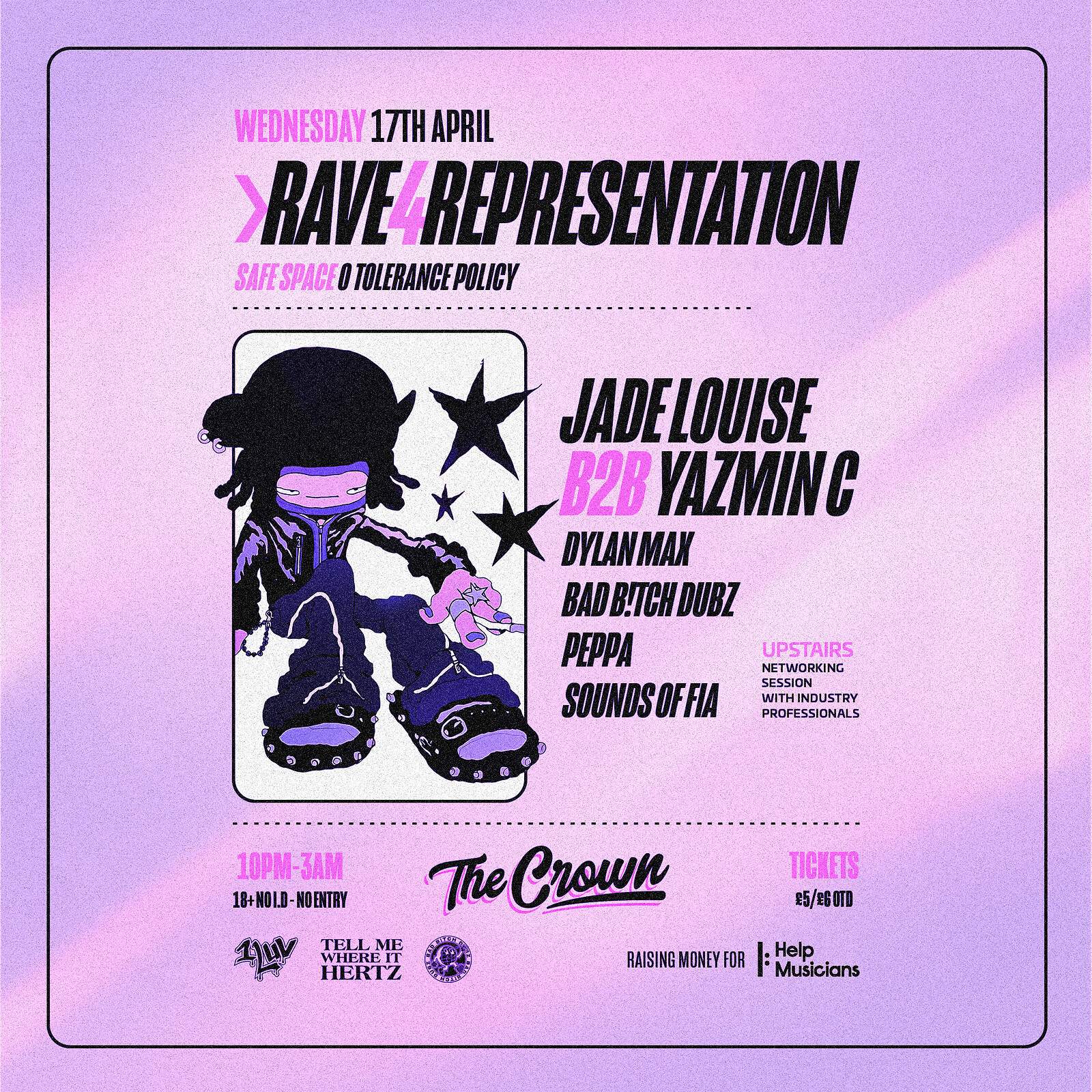 RAVE 4 REPRESENTATION at The Crown, Bristol