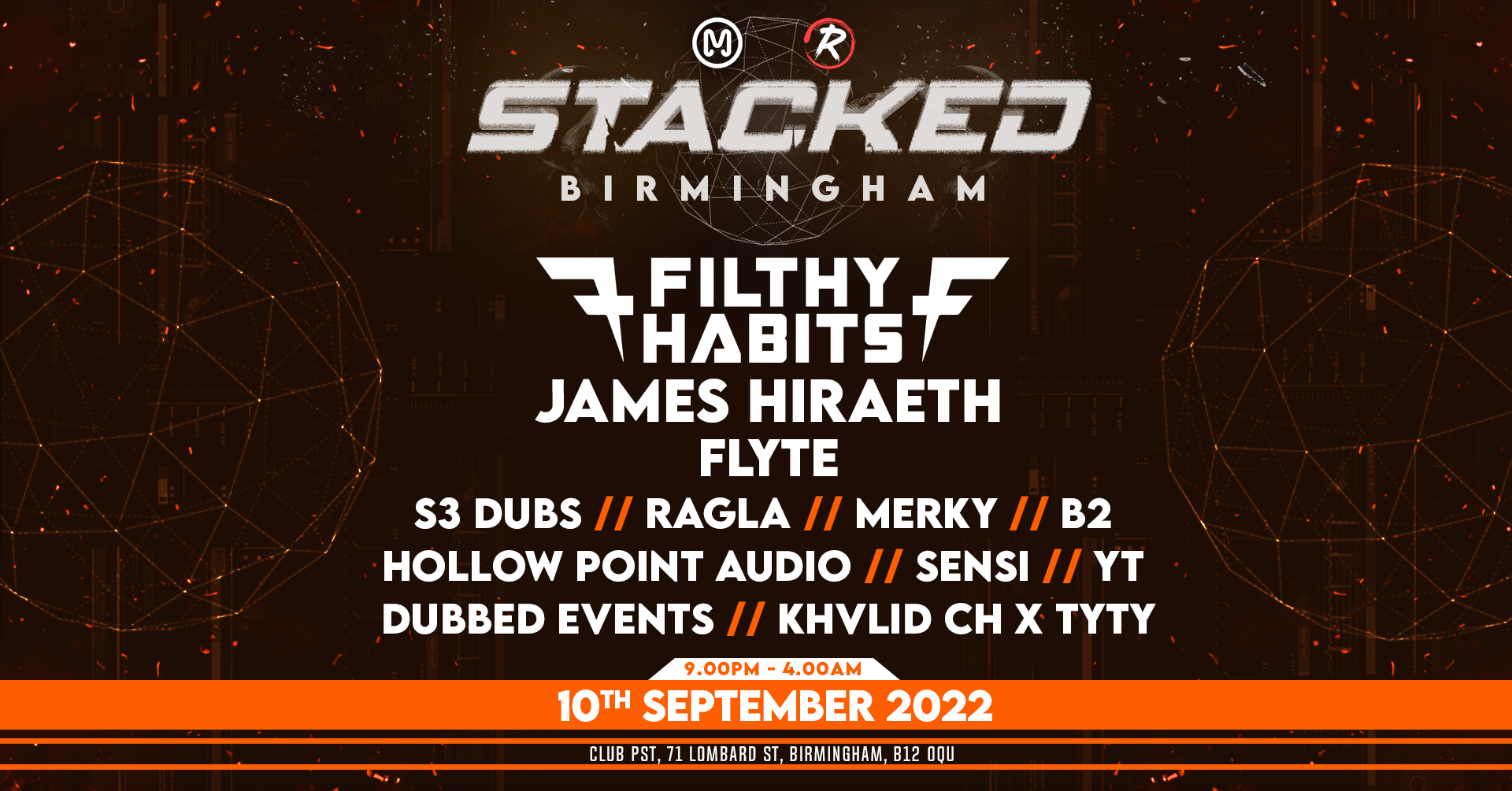 Mafia M3dia STACKED // BIRMINGHAM // Filthy Habits, James Hiraeth, MC ...