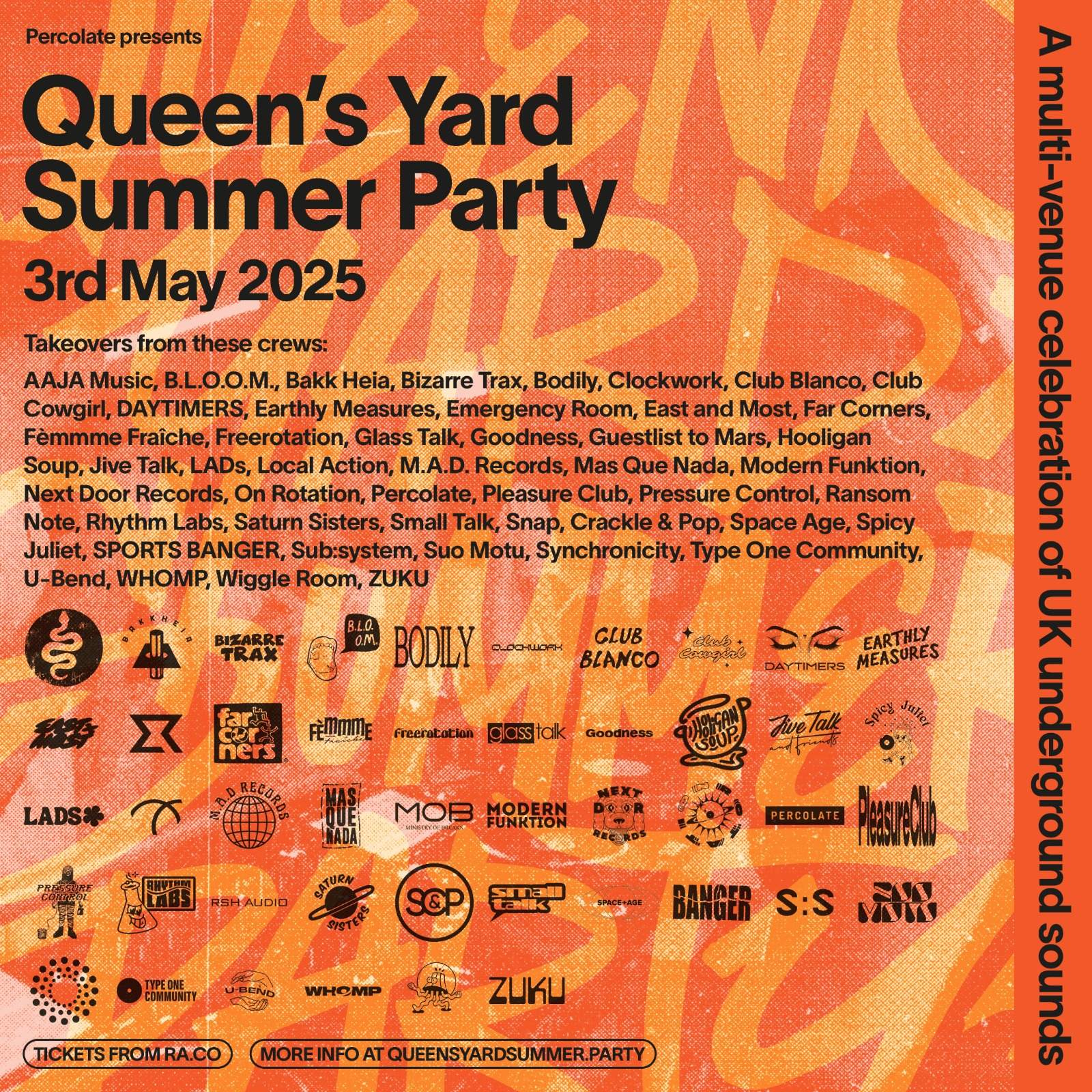 Queen's Yard Summer Party 2025 at Hackney Wick Multiple Venues, London
