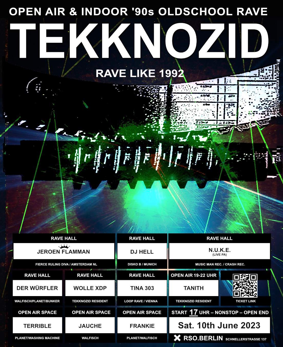 TEKKNOZID Open Air & Indoor Oldschool Rave - Start 5PM at RSO.BERLIN ...