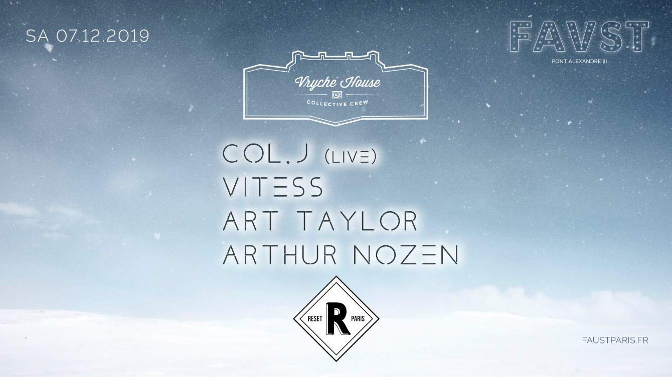 [CANCELLED] Reset Paris x Vryche House au Faust bei Faust, Paris