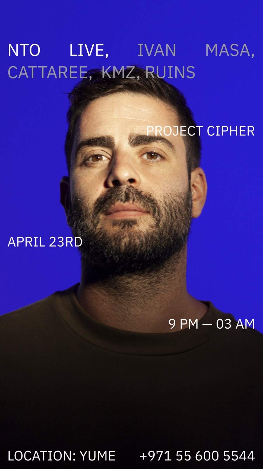 PROJECT CIPHER at Cipher, Dubai