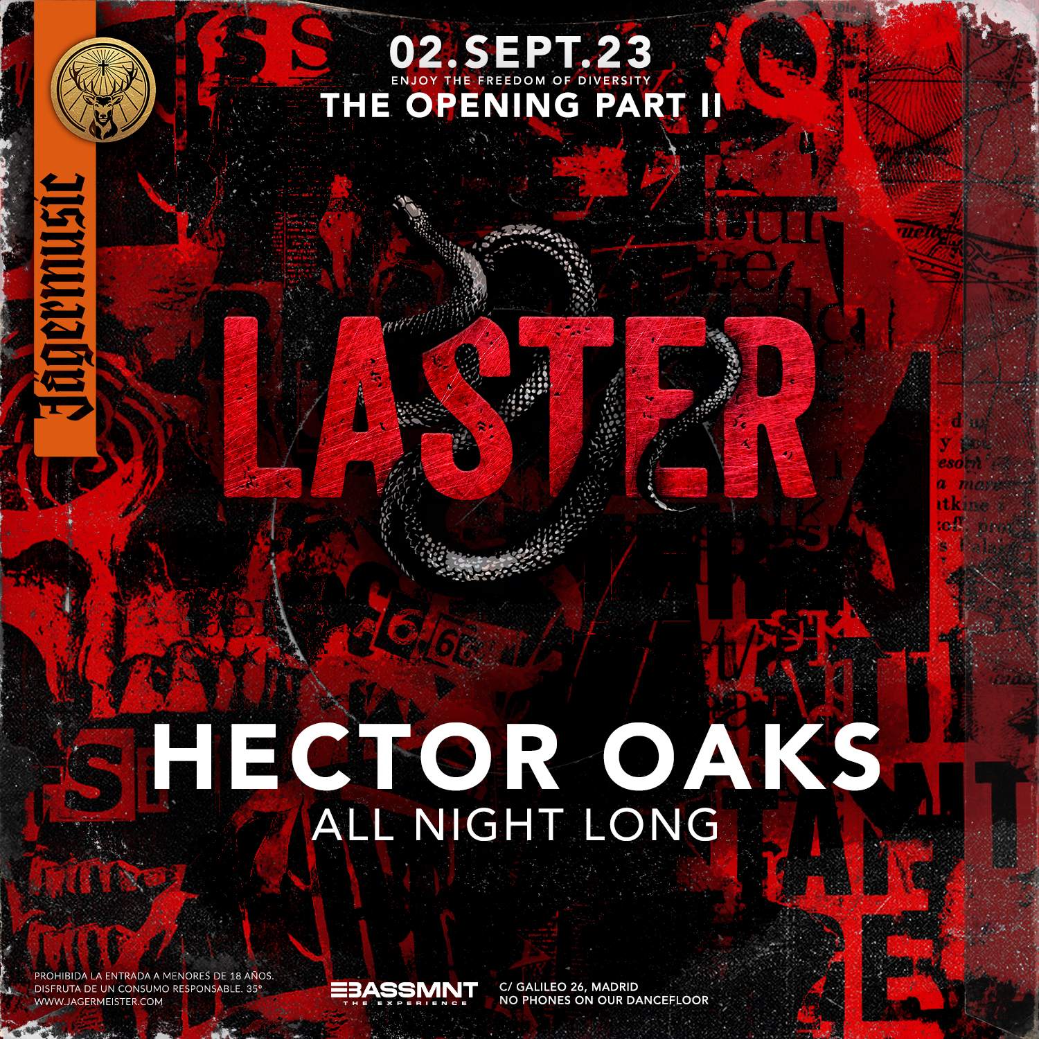 Laster Club / The Opening Part II - Hector Oaks All Night Long [SOLD ...