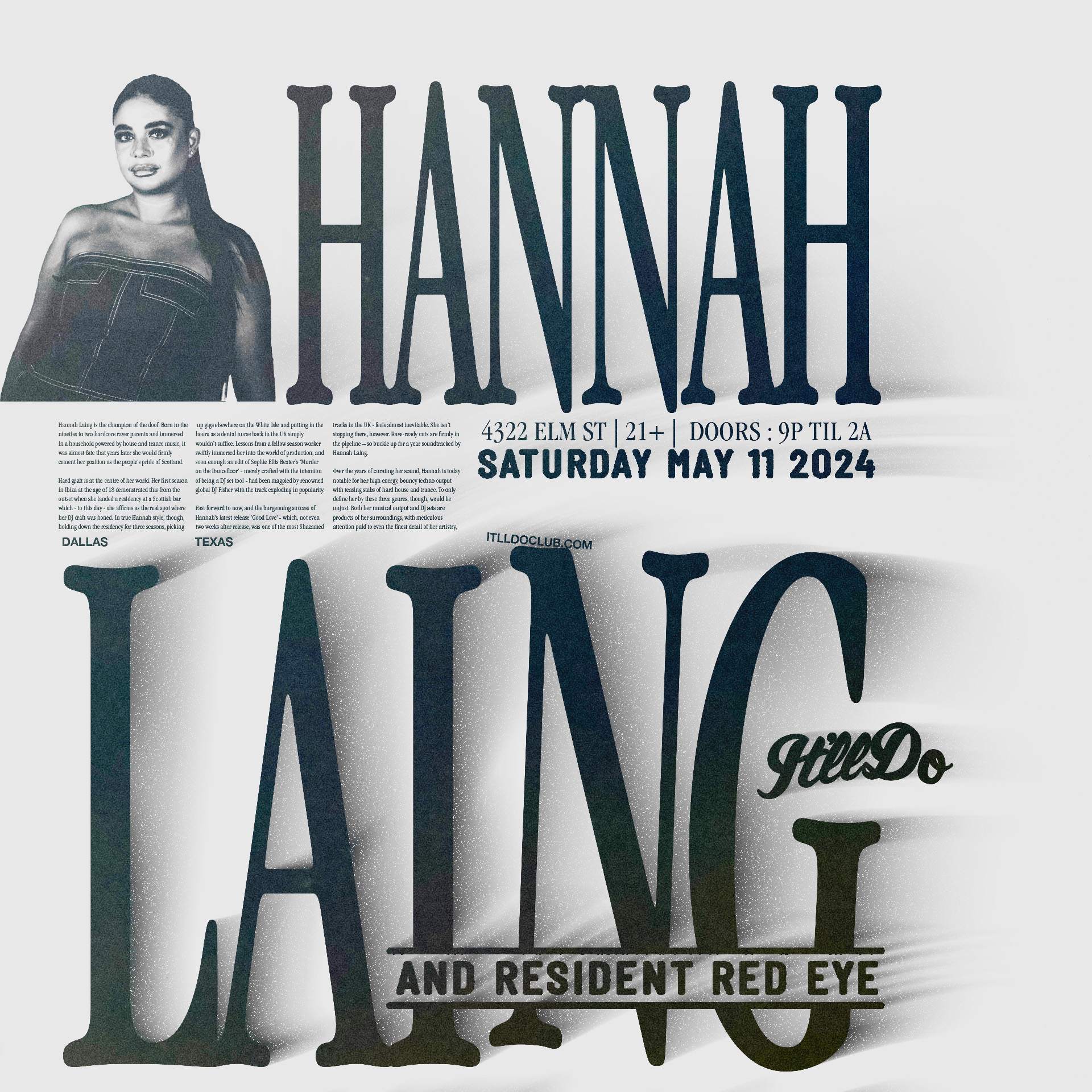 Hannah Laing at It'll Do, Dallas/Fort Worth