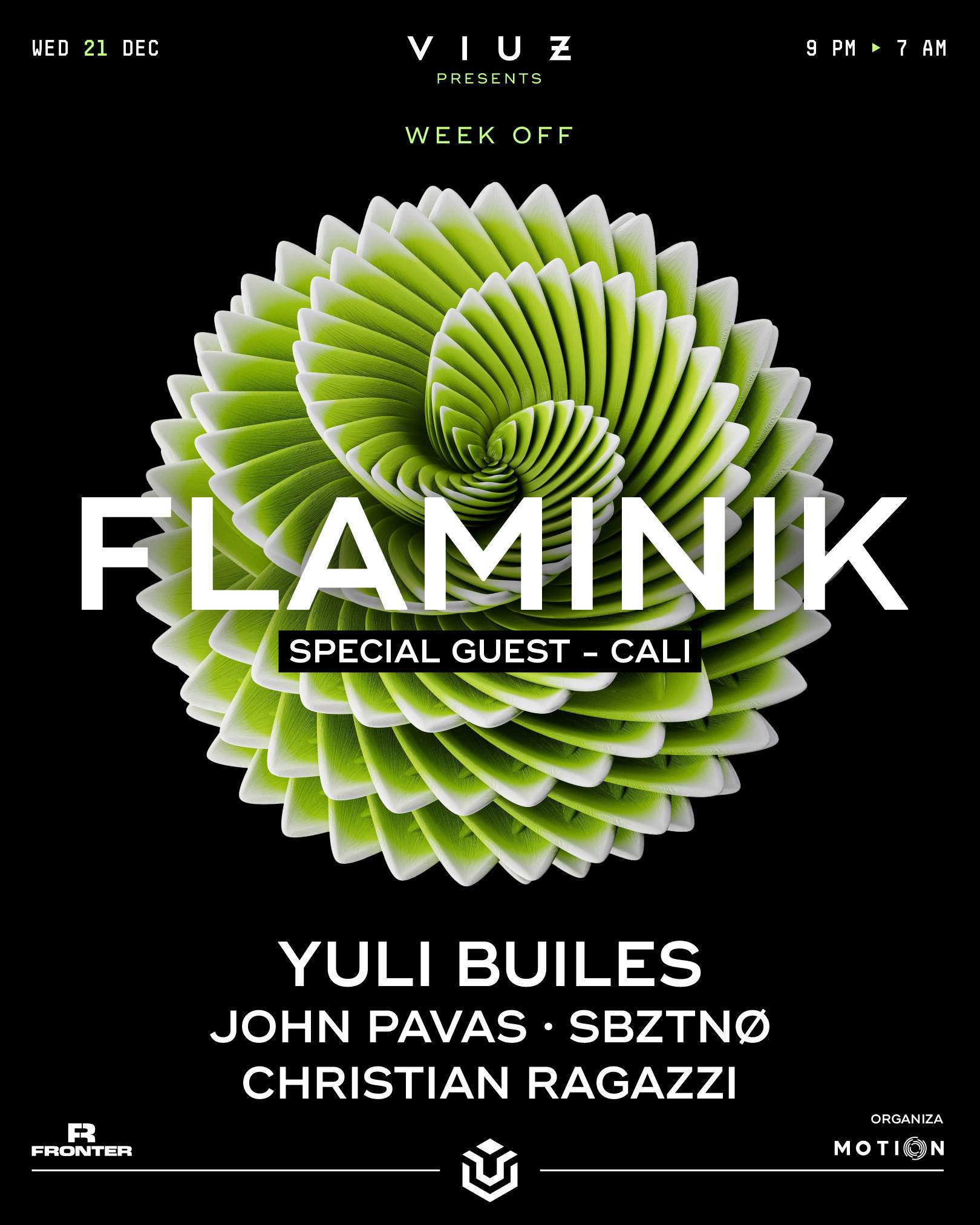 Week Off with Flaminik & Yuli Builes at Viuz, Medellin