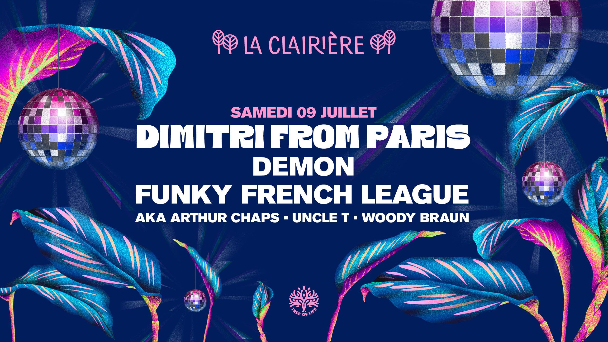 La Clairière: Dimitri From Paris, FUNKY FRENCH LEAGUE, DEMON bei La ...