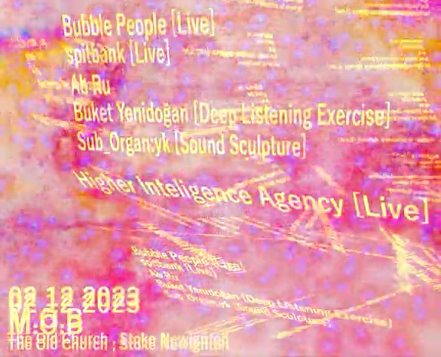 M.O.B presents Higher Intelligence Agency at The Old Church, London