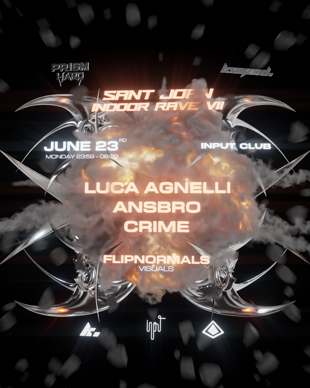 PRISM & KOMPOUND pres SANT JOAN INDOOR RAVE at INPUT High Fidelity ...