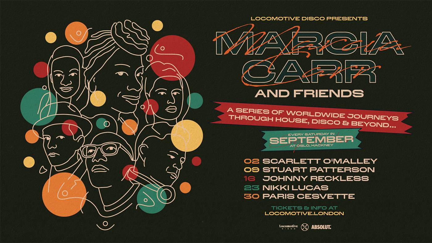 Locomotive Disco: Marcia Carr & Friends with Stuart Patterson bei Oslo ...