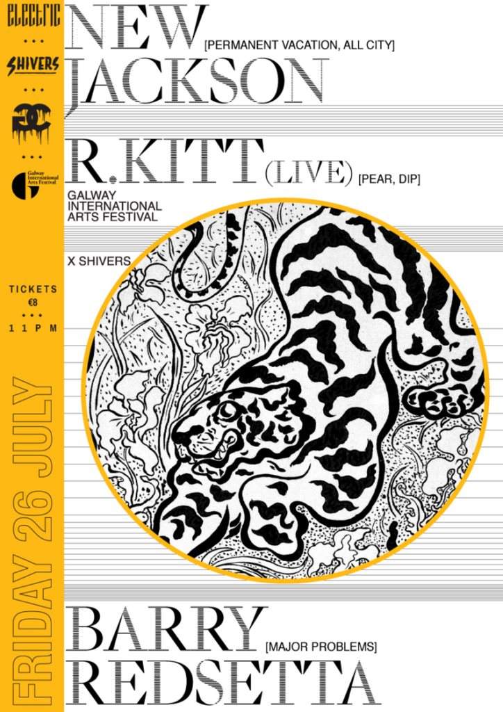 Shivers with New Jackson, r.Kitt & Barry Redsetta en Electric Galway ...