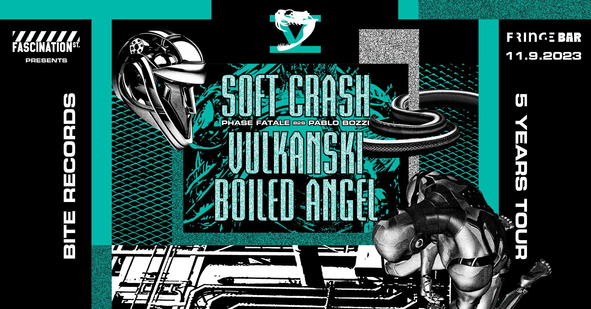 BITE Records 5 Year Anniversary Showcase at Fringe Bar, Philadelphia