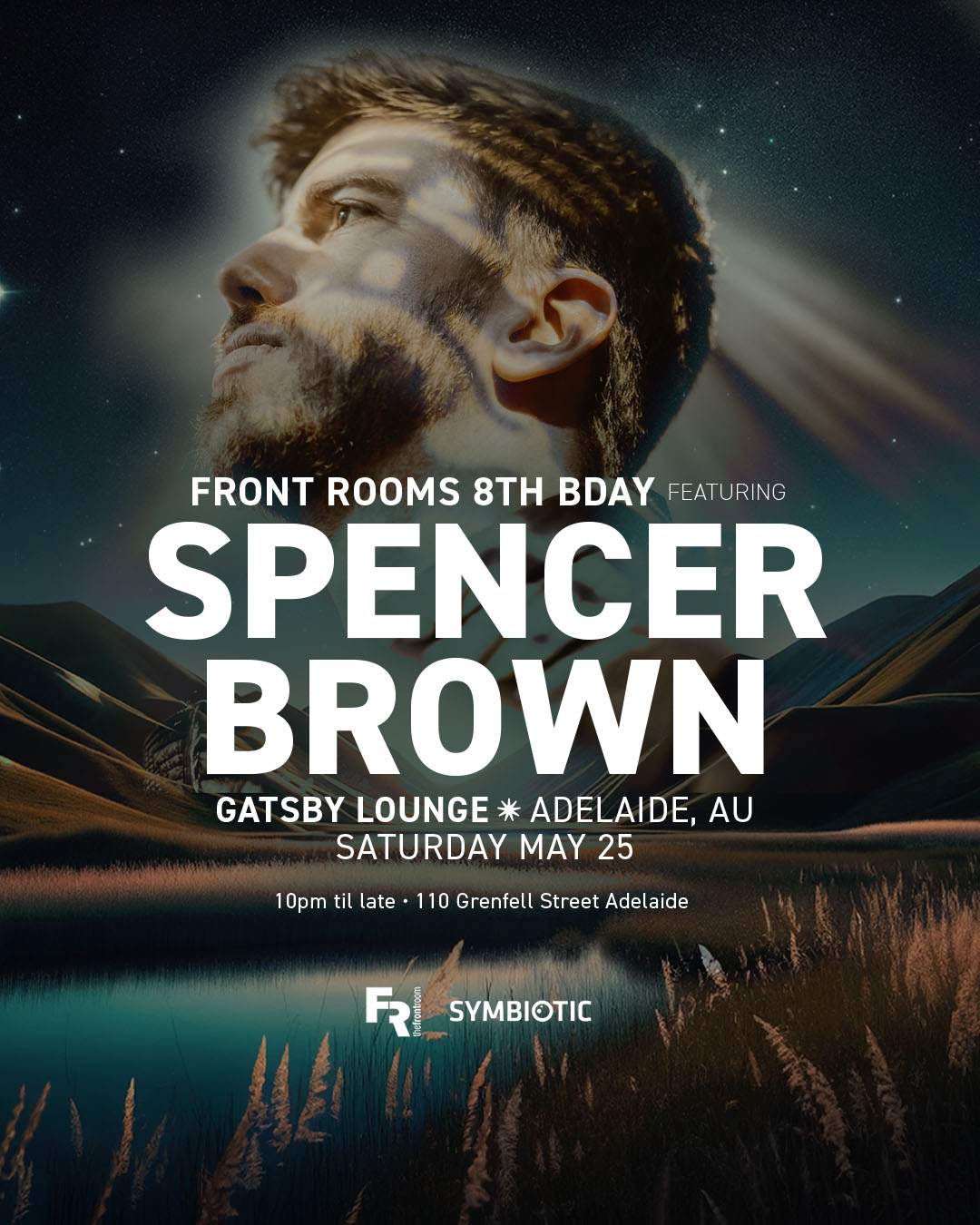 Spencer Brown (USA) // FRONT ROOM 8TH BDAY at TBA - The Gatsby Lounge ...