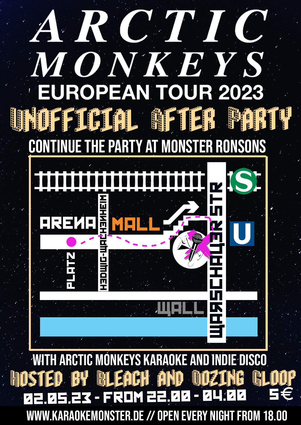๑UnOfficial AfterParty๑ - ARCTIC MONKEYS at Monster Ronson's Ichiban ...