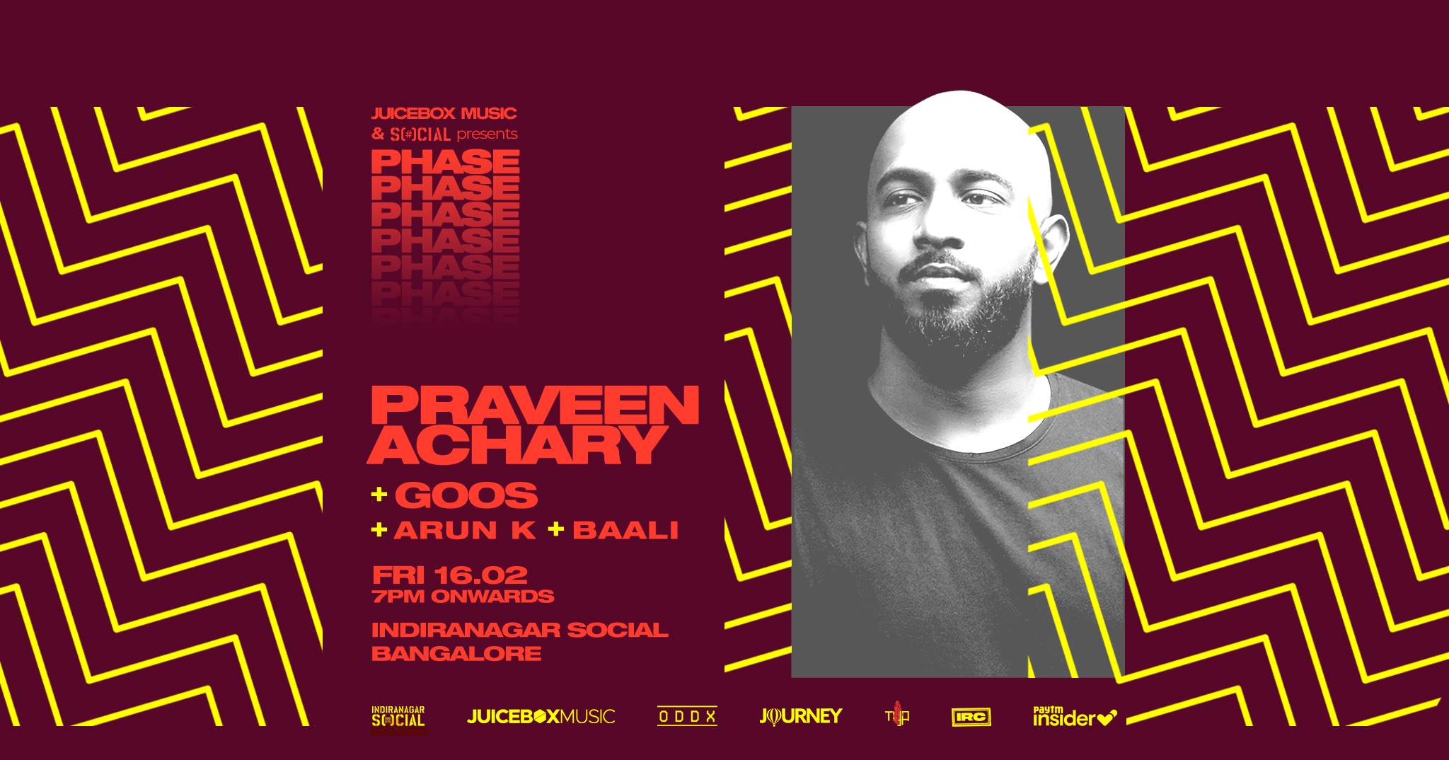 PHASE ft Praveen Achary, Goos, Arun K & BAALi at Indiranagar Social ...