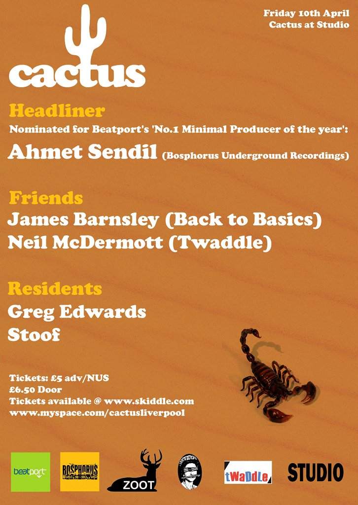 The Cactus Good Friday Party en Studio, Liverpool