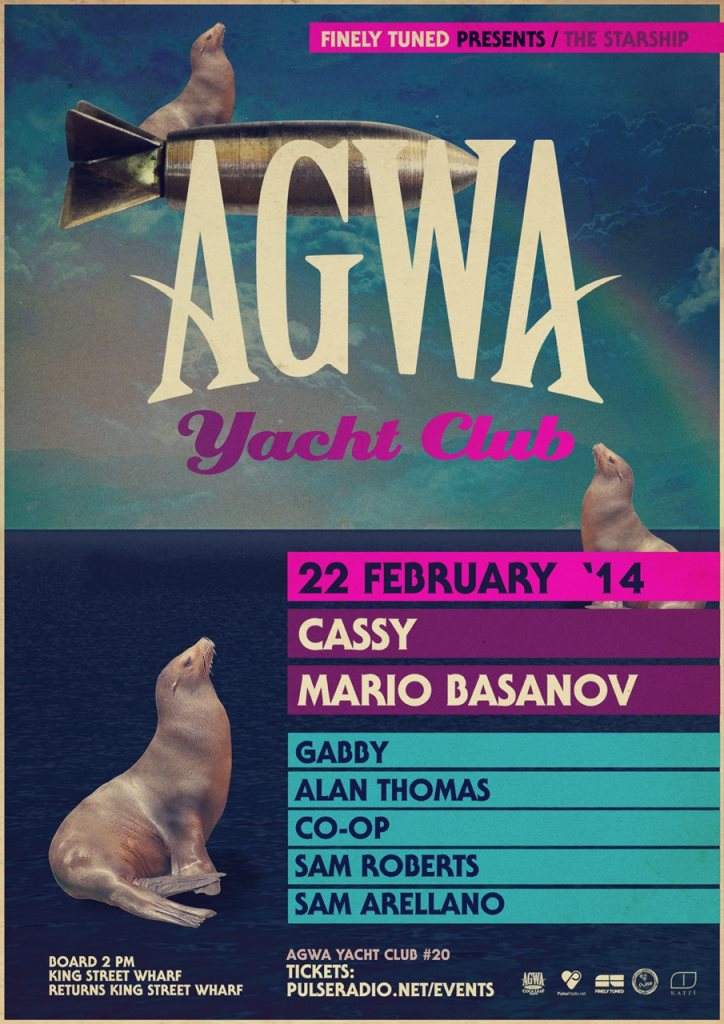Agwa Yacht Club 20 - Cassy & Mario Basanov bei Starship Sydney, Sydney