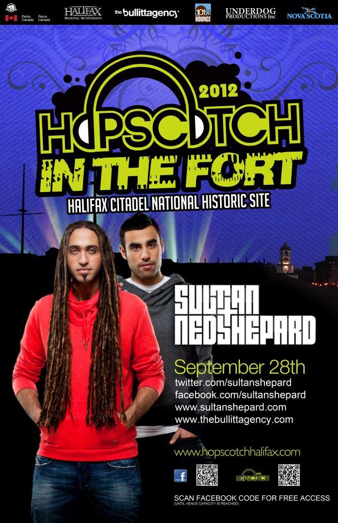Sultan and Ned Shepard at Hopscotch 2012 at Halifax Citadel National ...