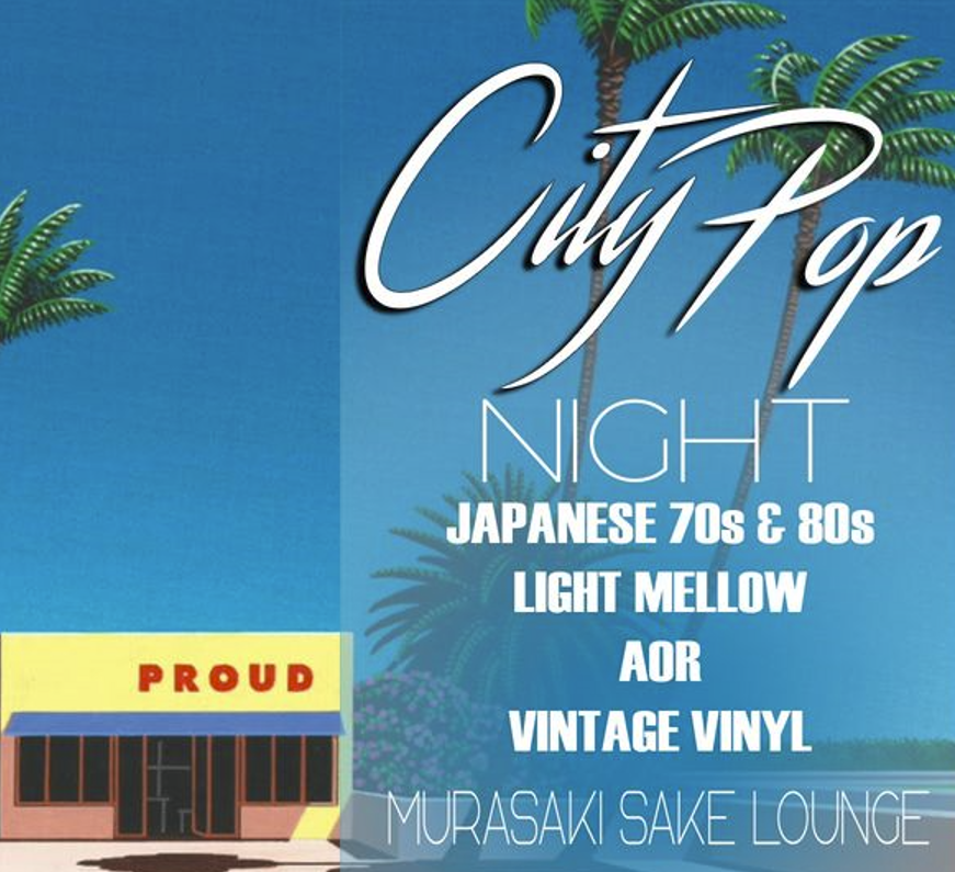 シティポップ「CITY POP NIGHT」 en Murasaki Sake & Karaoke Lounge, Chicago