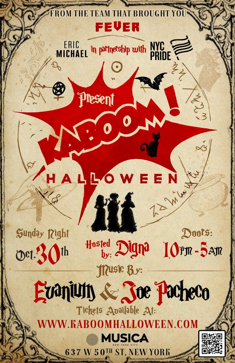 KABOOM! Halloween at Musica Club NYC, New York City