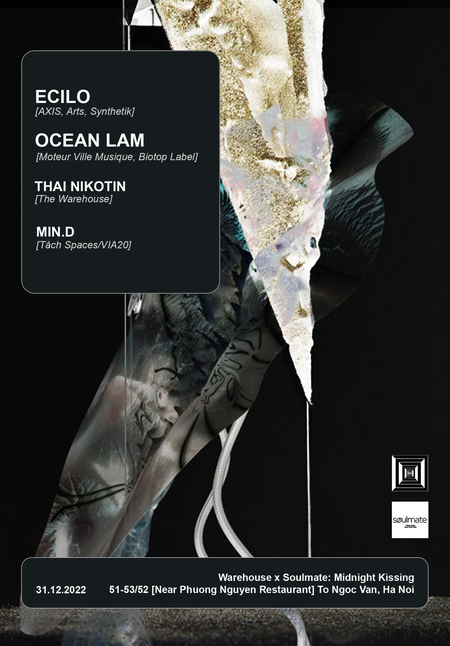 WAREHOUSE x SOULMATE: MIDNIGHT KISSING W/ Ecilo, Ocean Lam [New Year's ...