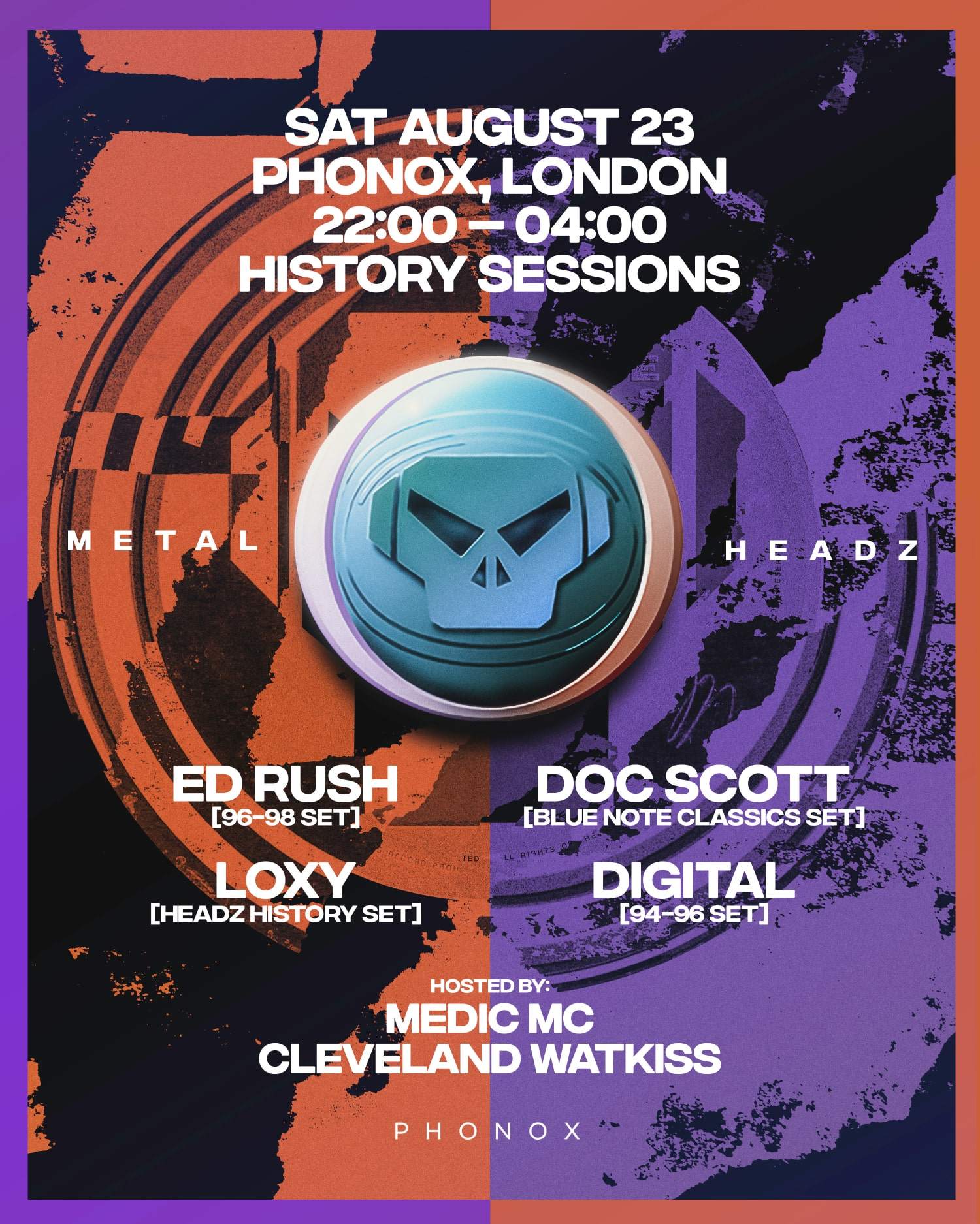 Metalheadz: Ed Rush (96-98 Set), Doc Scott (Blue Note Set), DIGITAL (94 ...