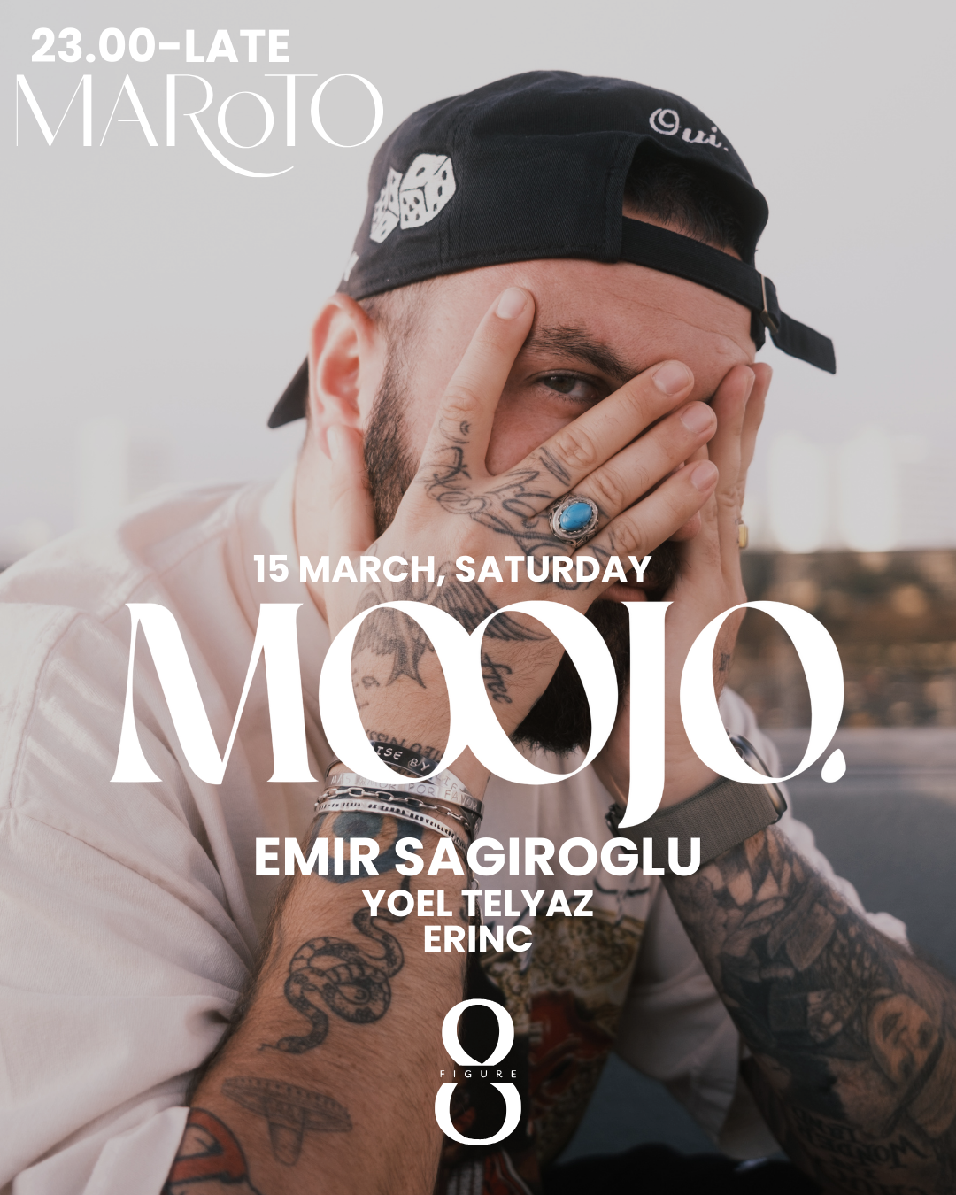 Moojo X Figure 8 at Maroto, London