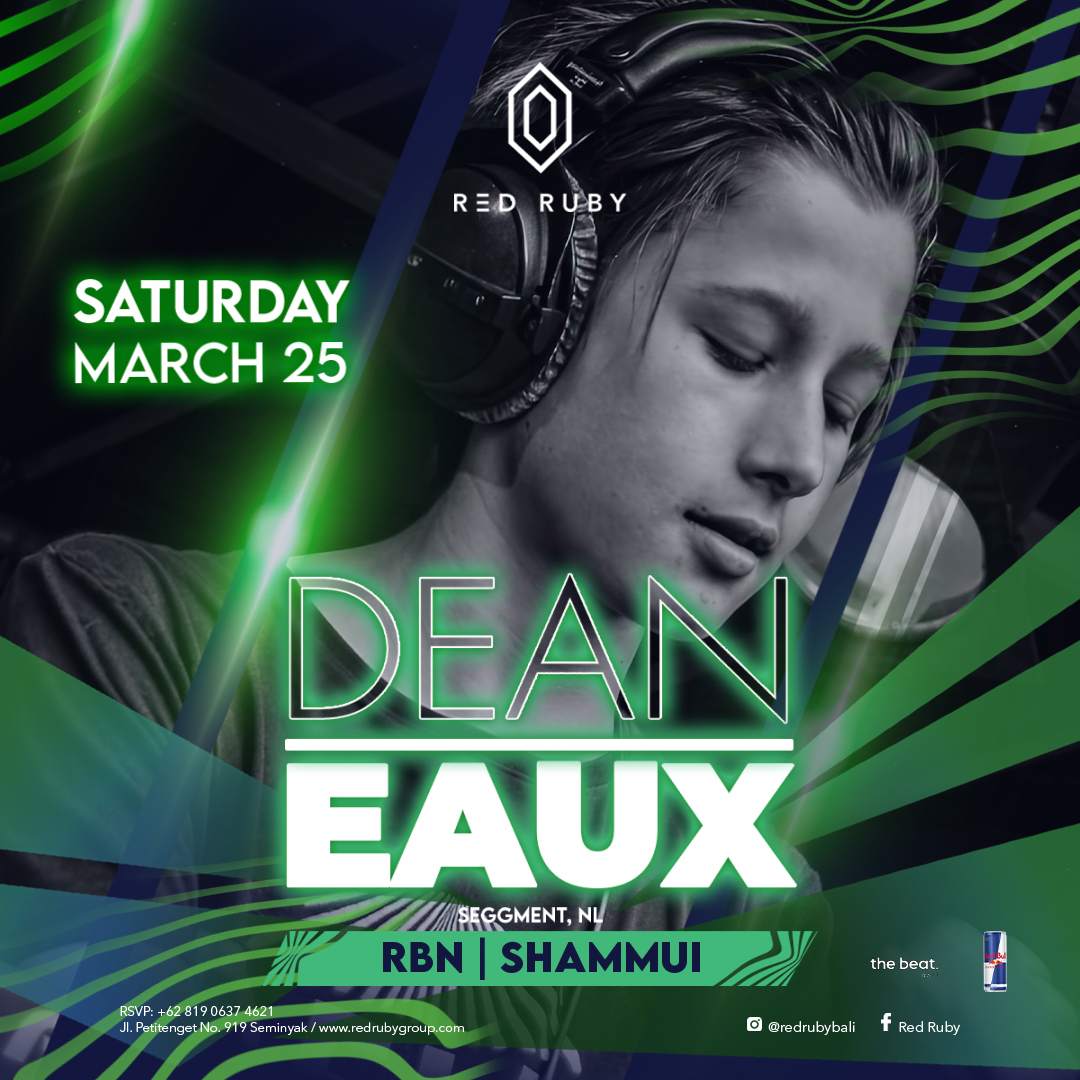 DEAN EAUX at Red Ruby, Bali