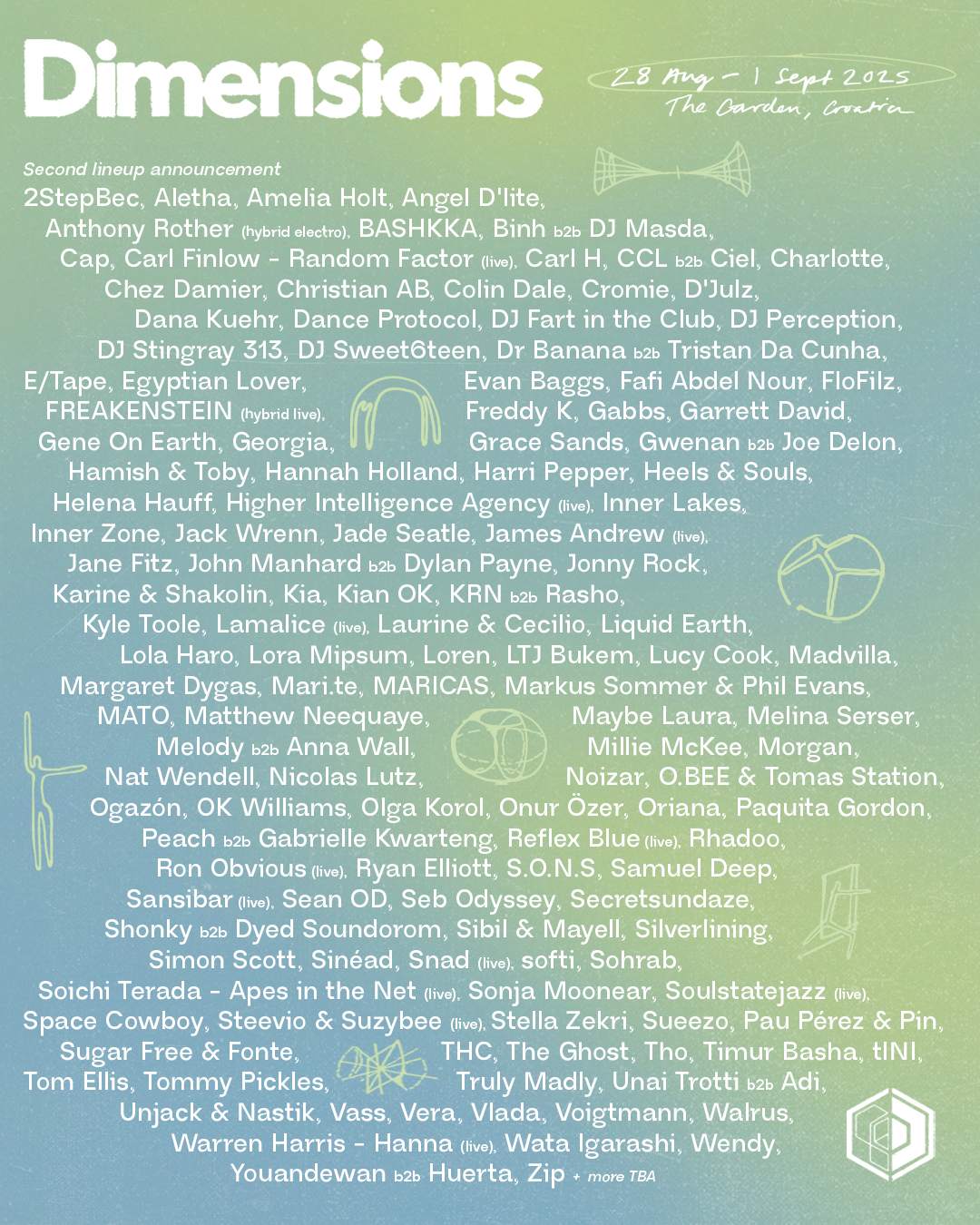 Dimensions Festival 2025 - Regional Tickets at The Garden Tisno, Croatia