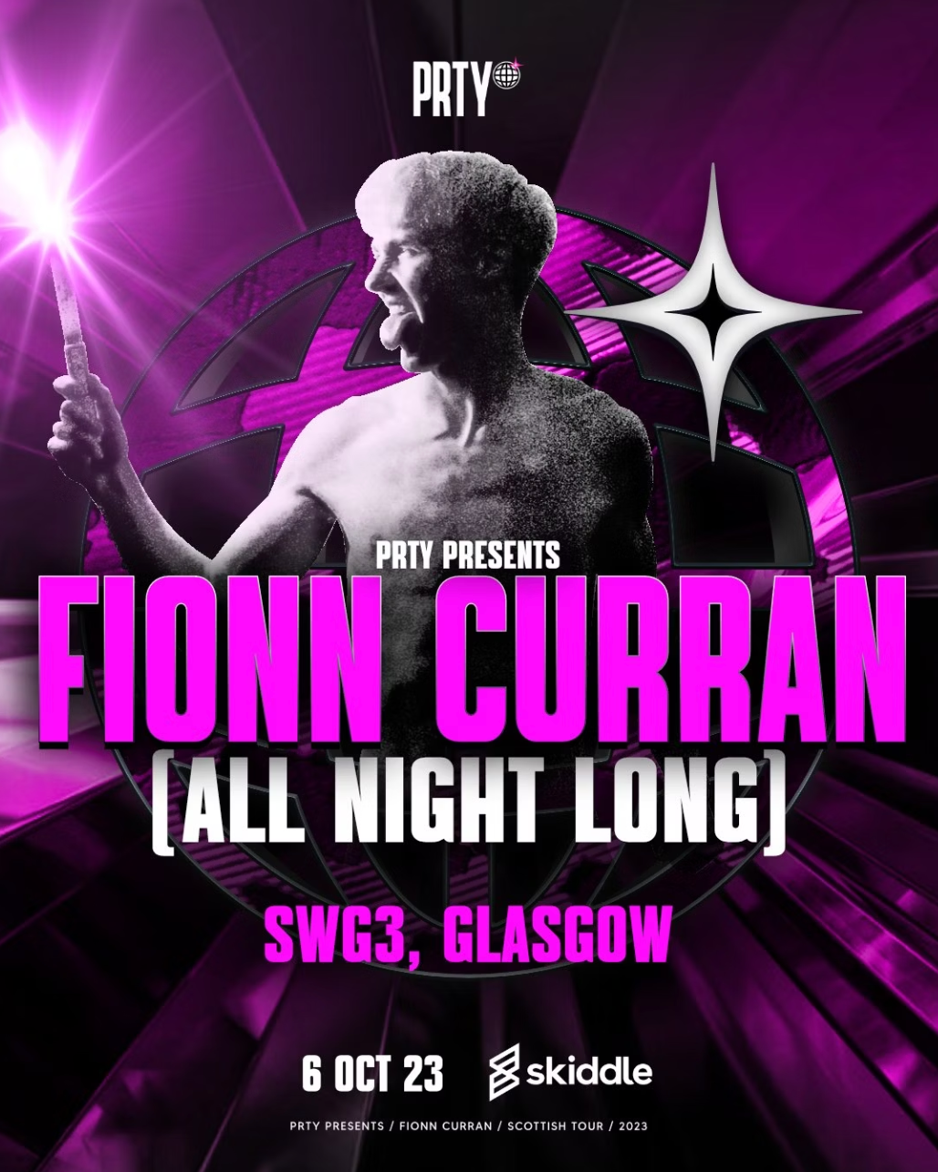 Fionn Curran at SWG3, Glasgow