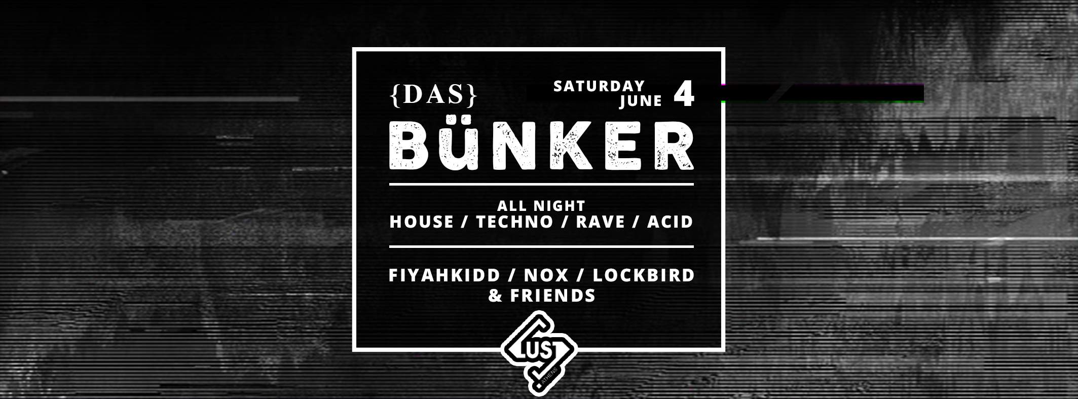 Das Bunker: Techno bei Lust Athens, Griechenland