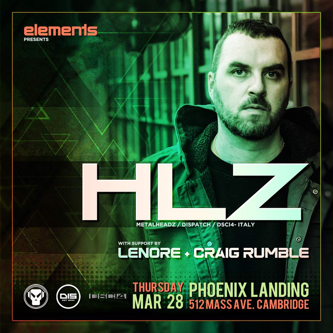 elements - HLZ (Metalheadz -Italy) + Lenore, Craig Rumble at Phoenix ...