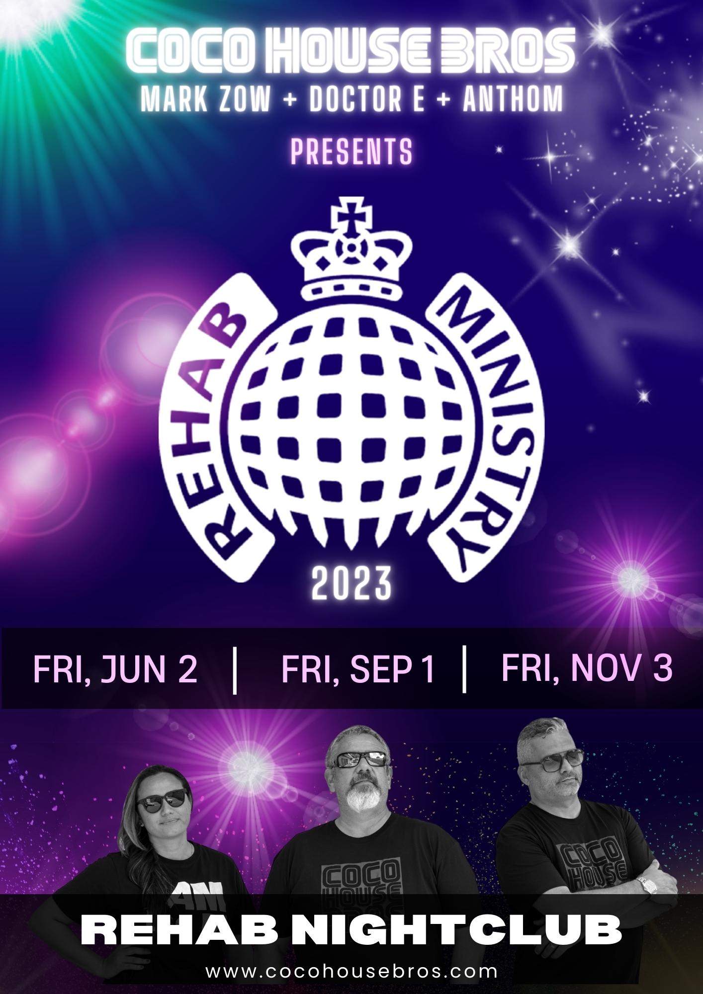 Rehab Ministry By Coco House Bros: 031 en Rehab Nightclub, South Island