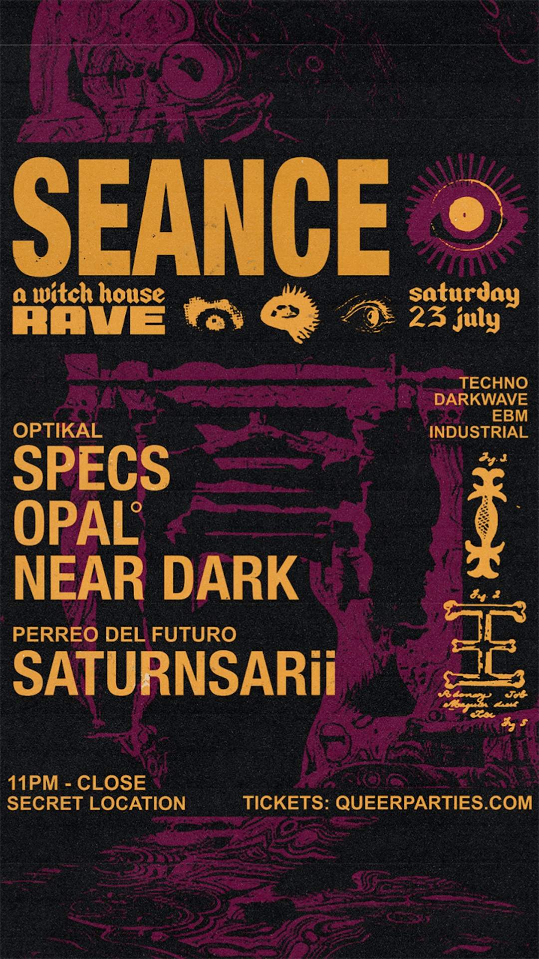 Séance: A Witch House Rave bei TBA - Miami, Miami