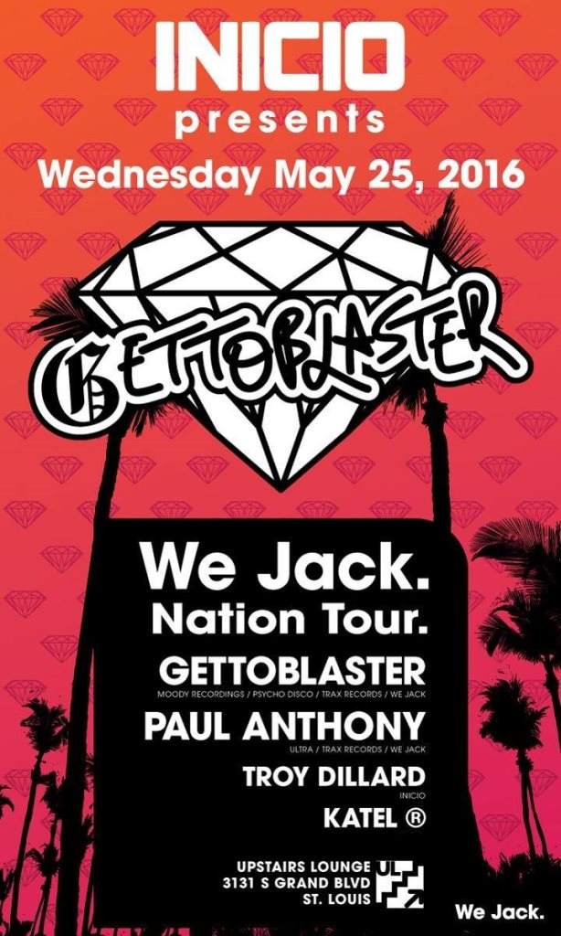 Inicio Pres. Gettoblaster with Paul Anthony, Troy Dillard, and Katel at ...