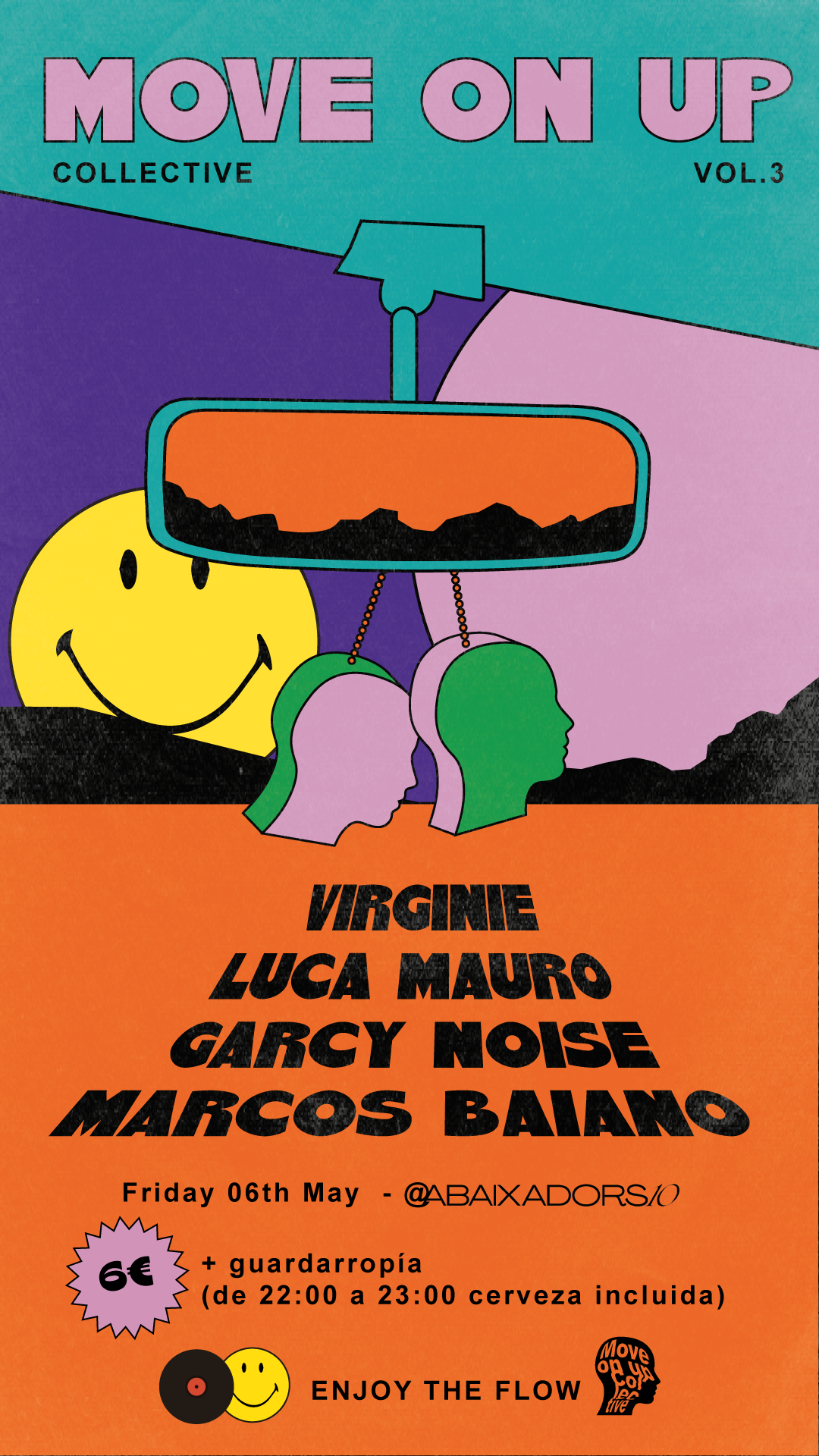 Move on up Collective vol.3 at Abaixadors10, Barcelona