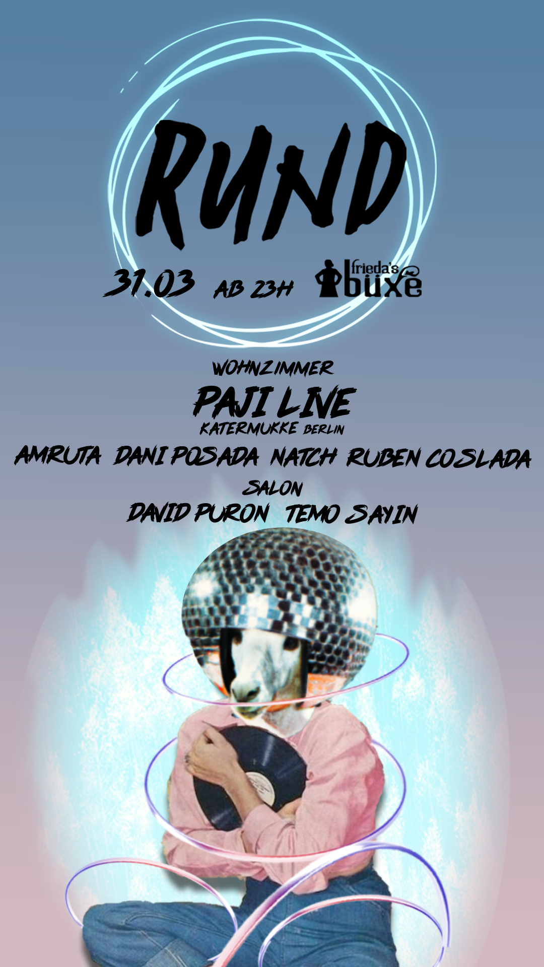 RUND mit PAJI live bei Frieda's Büxe, Zurich