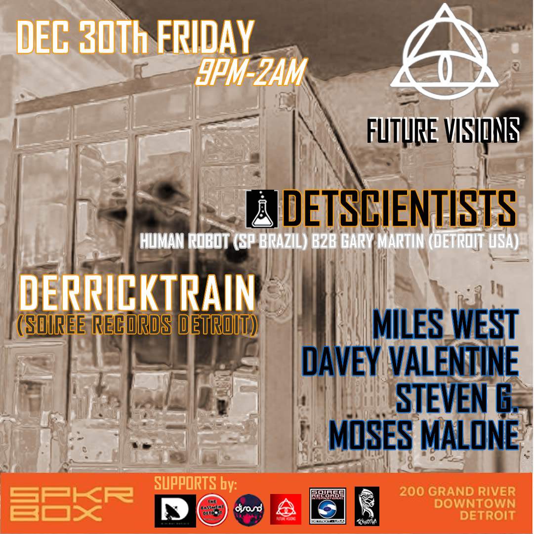 Future Visions Label Party - Spkrbox DETROIT at Spkrbox, Detroit