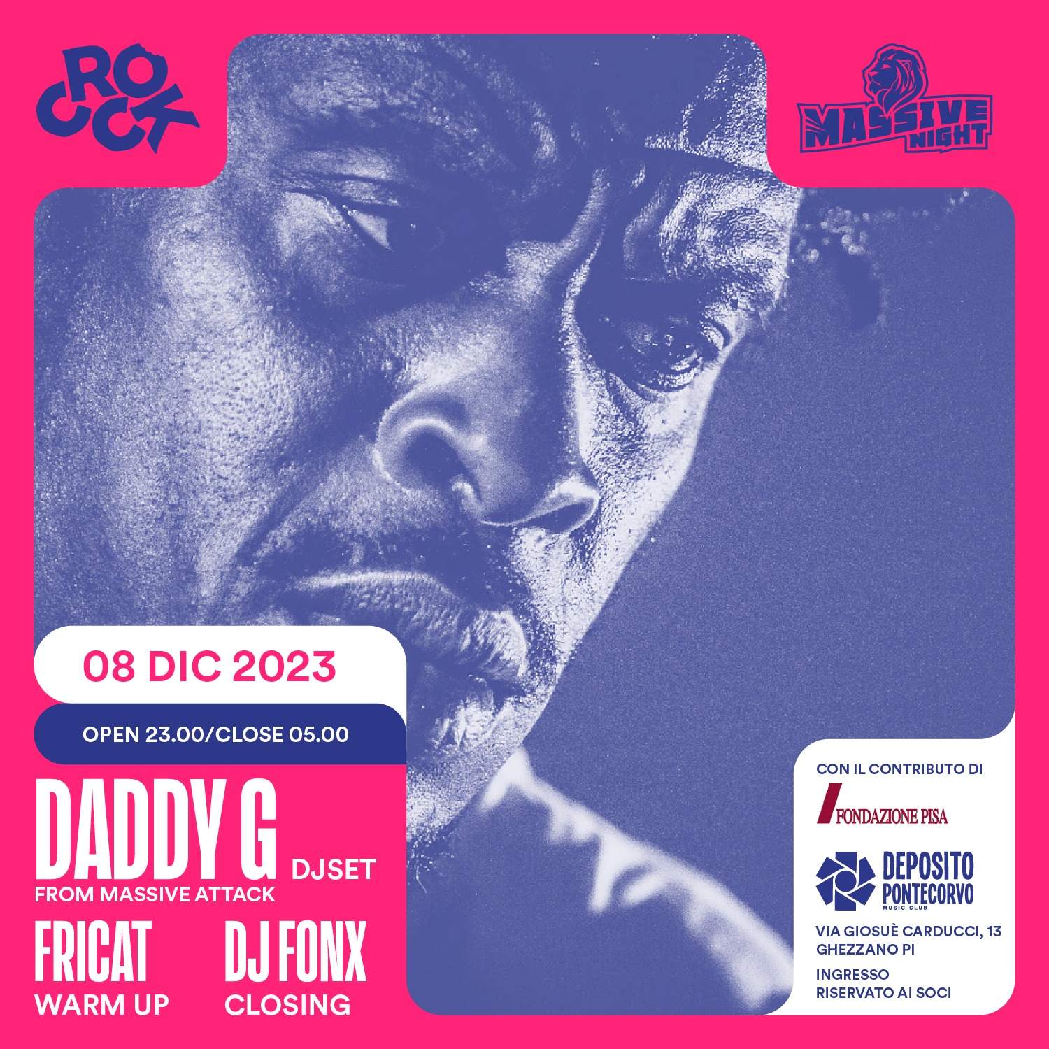 DADDY G at Deposito Pontecorvo, Florence