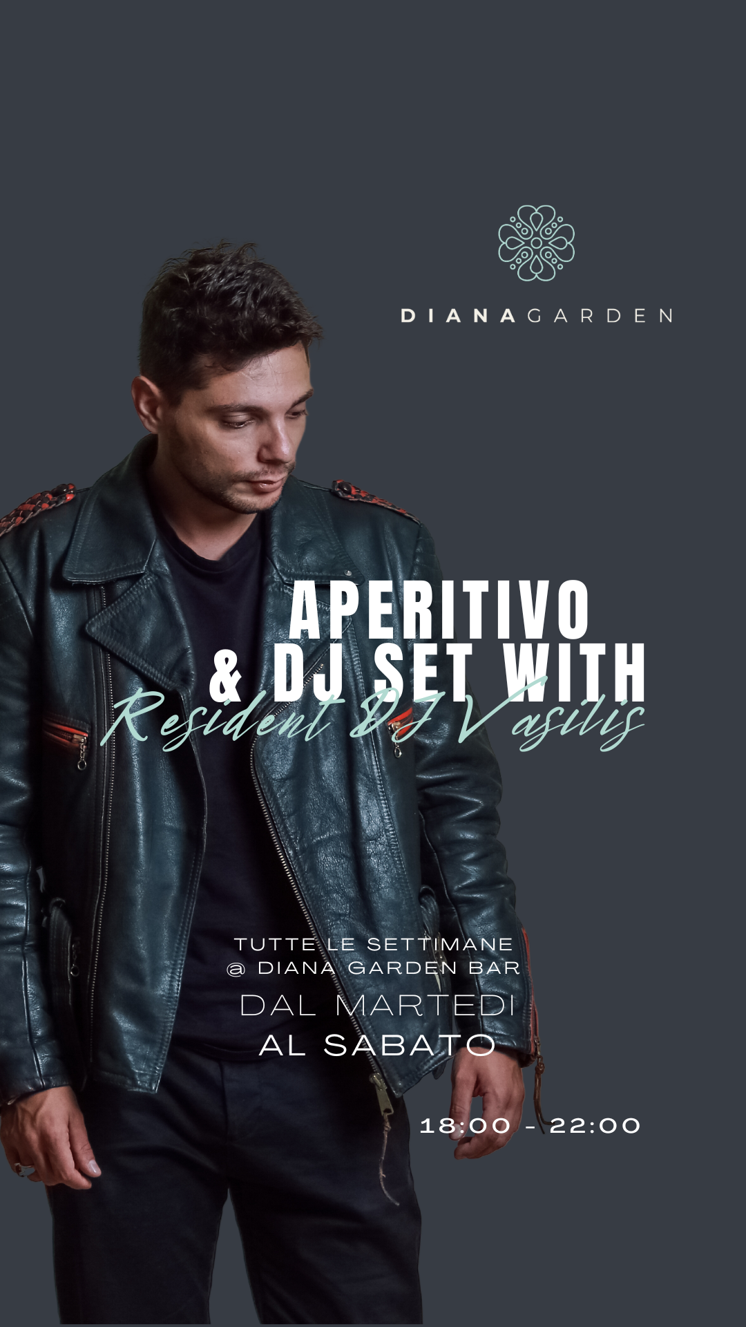 Resident DJ Vasilis at Hotel Diana Majestic, Milan