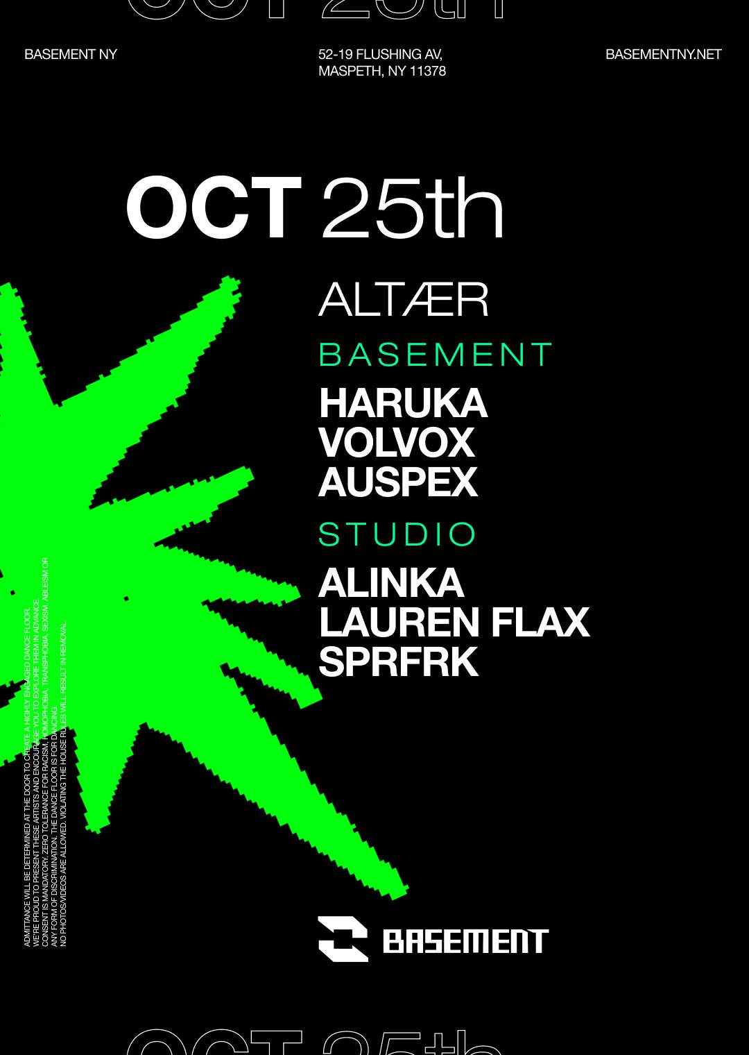 Altær: Haruka / Volvox / Auspex / Alinka / Lauren Flax / SPRFRK at ...
