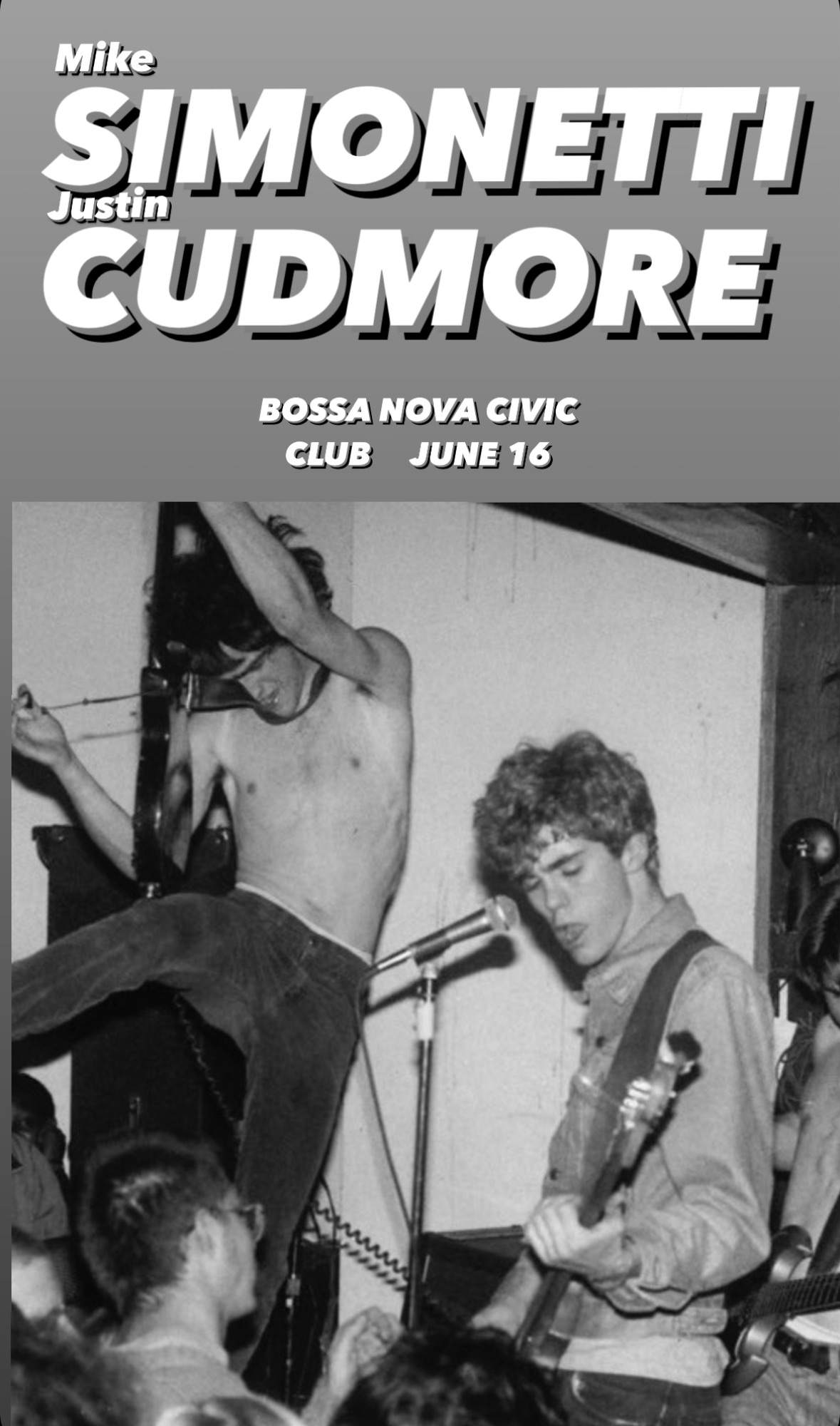 Mike Simonetti + Justin Cudmore at Bossa Nova Civic Club, New York City