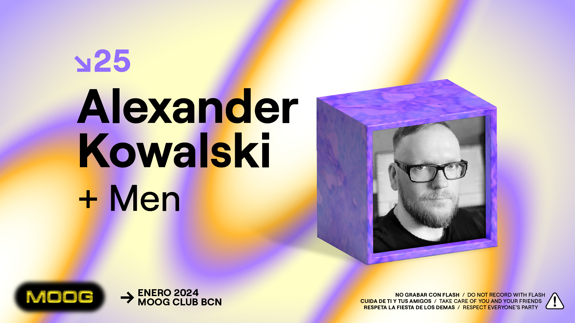 Alexander Kowalski + Men at Moog Club, Barcelona